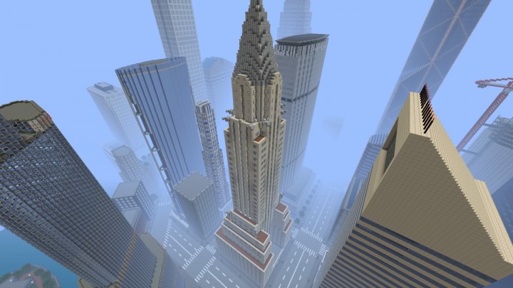 Chrysler Building | Capital City PS4 Minecraft Map
