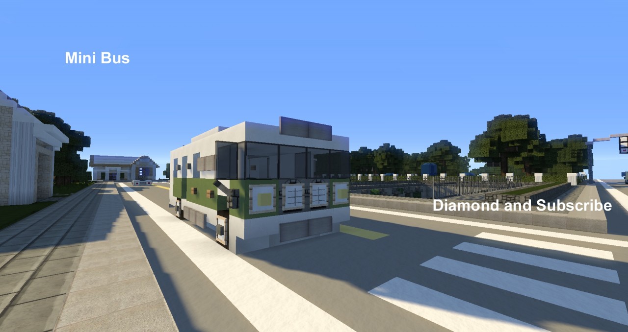 Vehicle - Mini Bus Minecraft Map