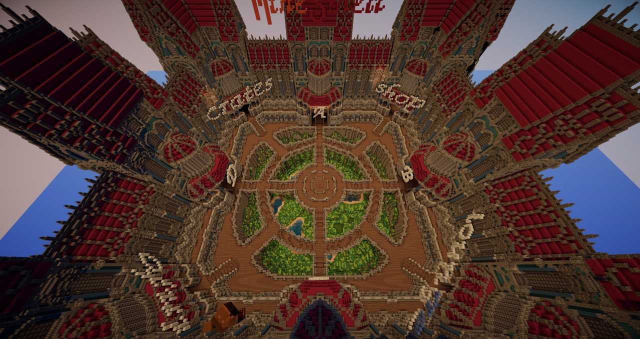 MineSmelt Prison Spawn Minecraft Map