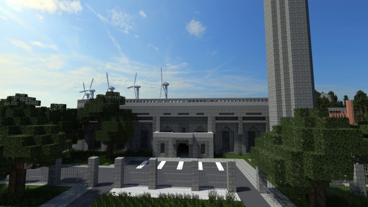 Orleans Water Pumping Station Minecraft Map