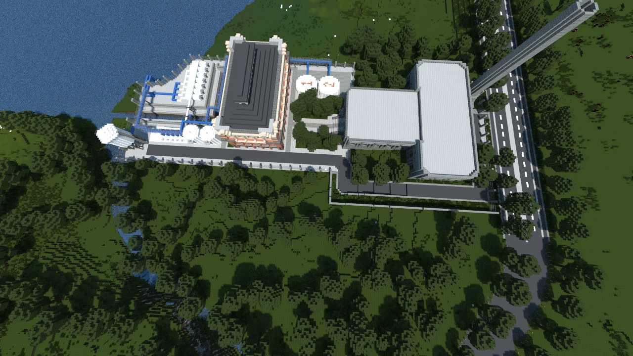 Orleans Water Pumping Station Minecraft Map