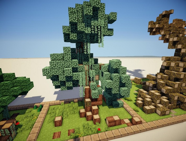 Simple Custom Tree - Y Minecraft Map