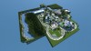 Small Modern Town Minecraft Map