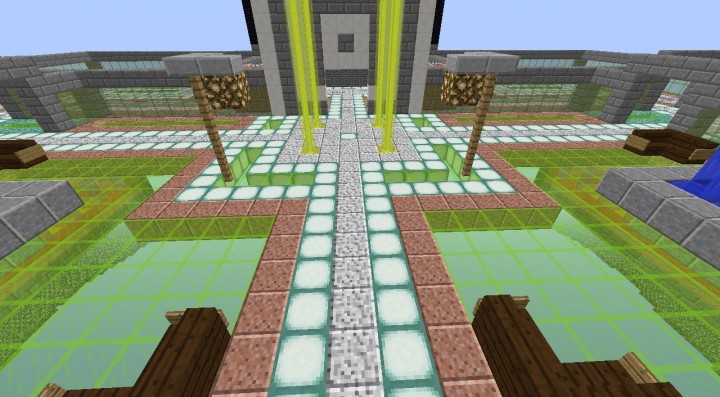 1.8+ SkyBlock Spawn Minecraft Map