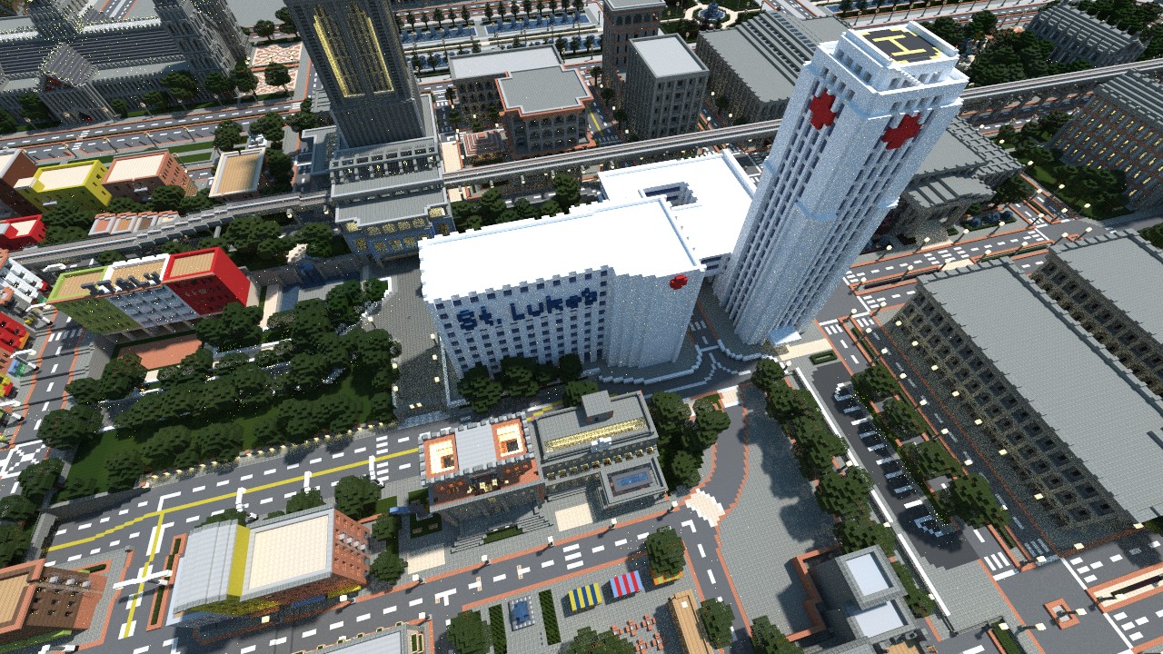 St. Luke's Medical Centre | Structural Design Minecraft Map