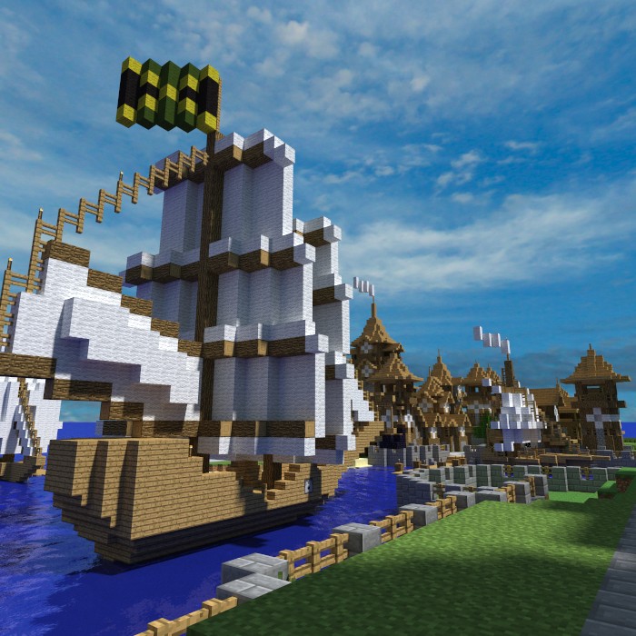 Medieval Ship #2 Minecraft Map