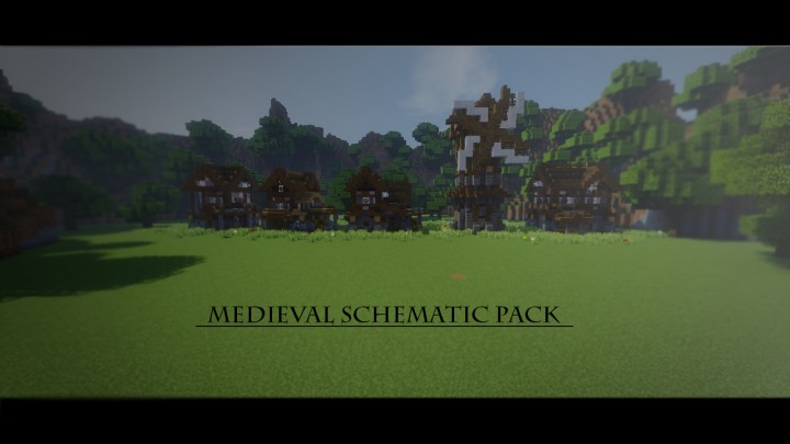 Medieval Schematic Pack [Download} Minecraft Map