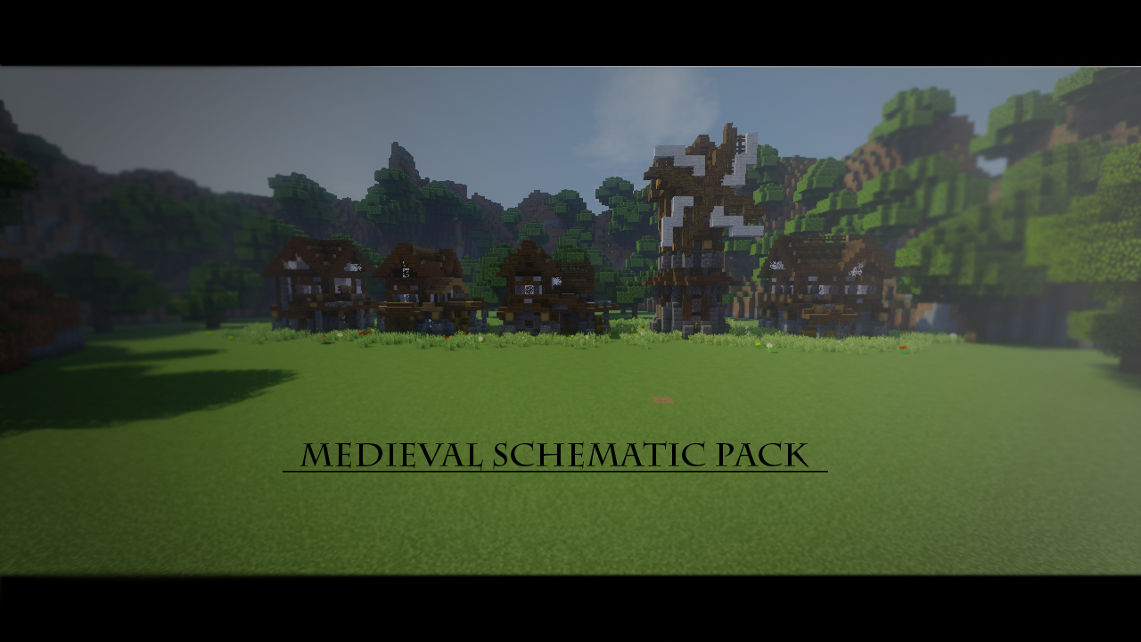 Medieval Schematic Pack [Download} Minecraft Map