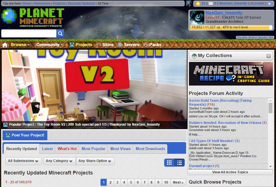 The Toy Room V2 | 200 Sub special part 1/3 | Pop Reel :D | Thankyou ...