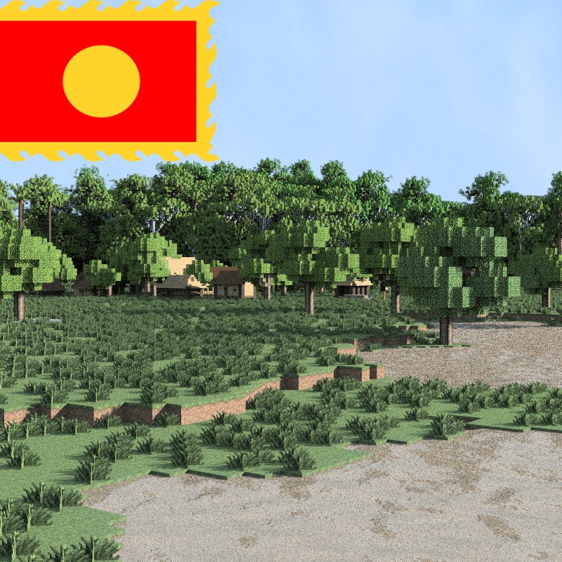 Tri Tôn, Vietnam Minecraft Map