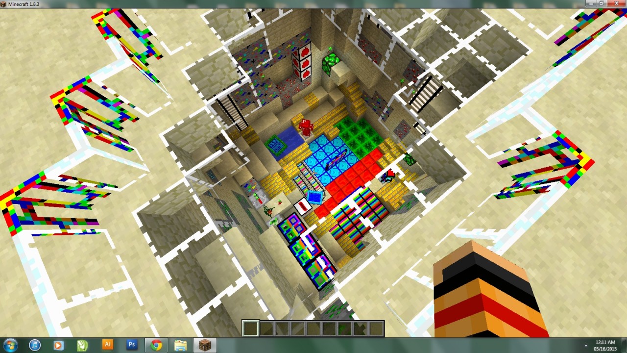 Color Land Texture Pack Minecraft Map