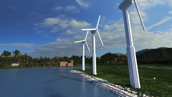 Orleans Wind Farm Minecraft Map