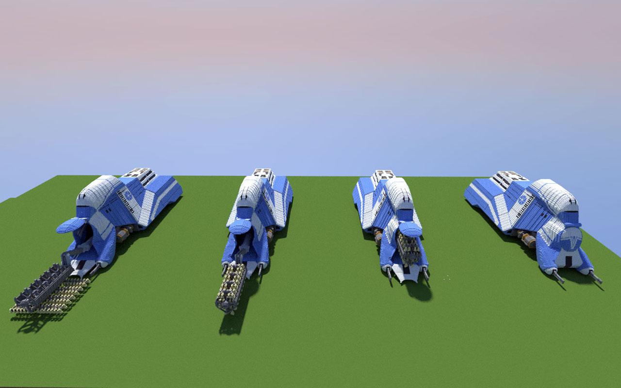 Multi-Troop Transport Minecraft Map