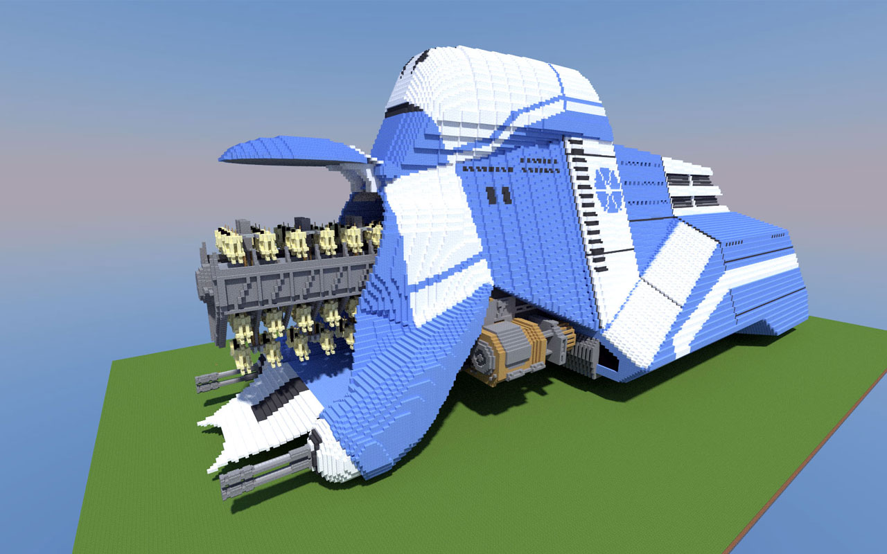 Multi-Troop Transport Minecraft Map