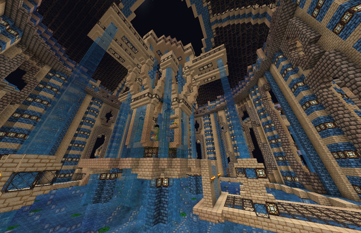 Temple of The Two Moons Minecraft Map