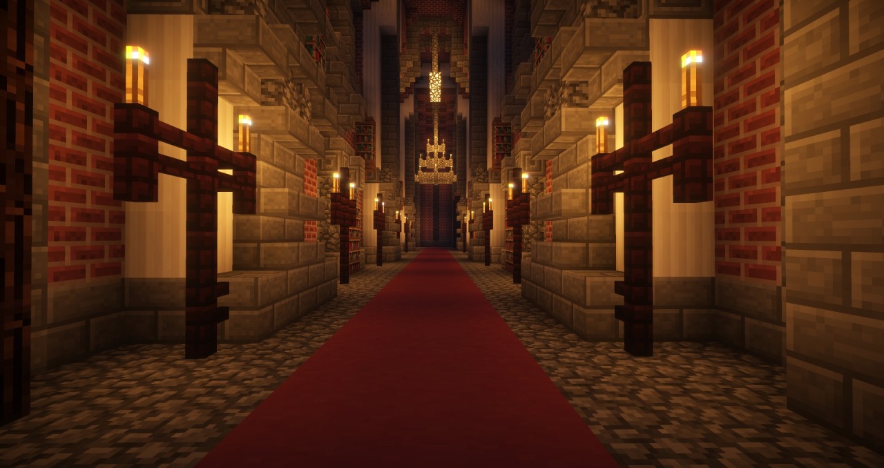 Crimson Monastery Minecraft Map