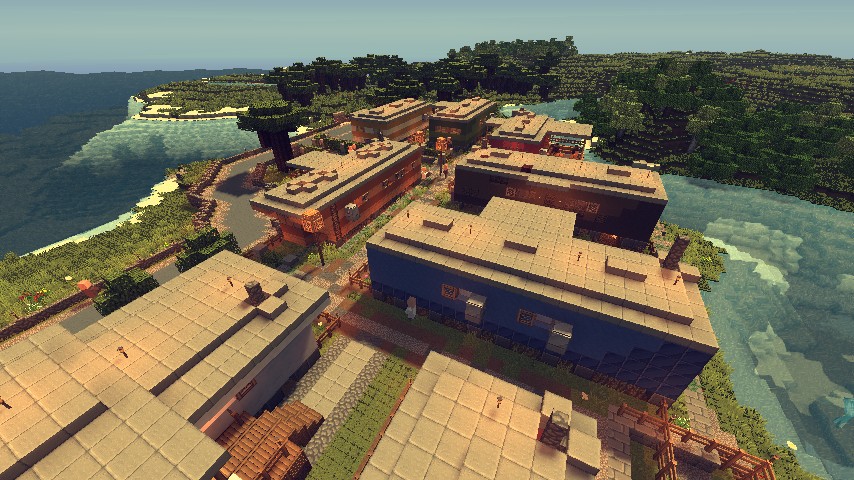 Pixelreboot Trailer park Minecraft Map