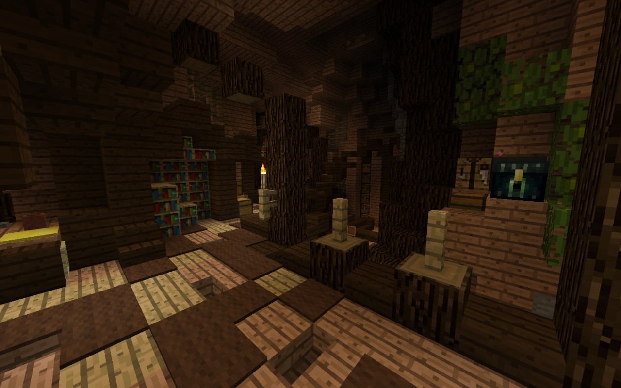 Windowless Interior Minecraft Map