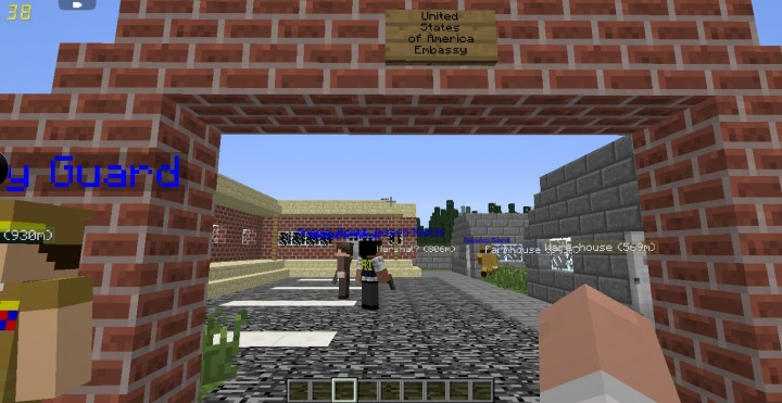 American Embassy Minecraft Map