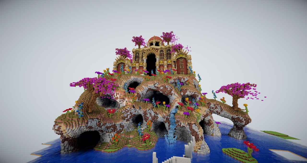 Golden Sun Palace Minecraft Map
