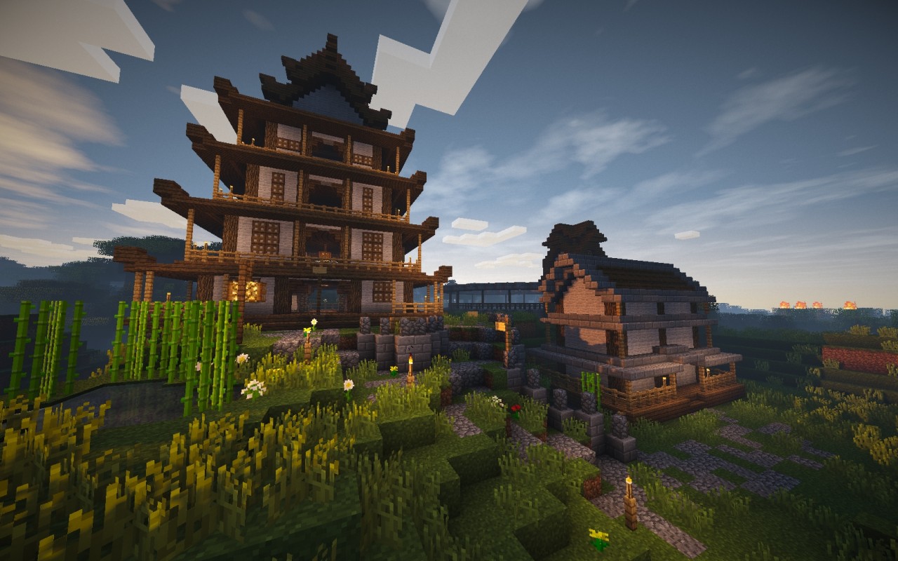Chinese Spawn 1.8 Minecraft Map