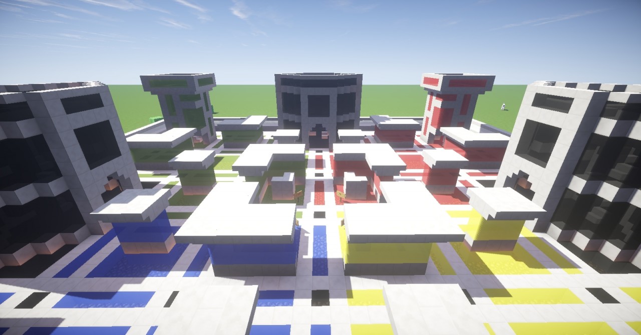 Modern Battle Arena Minecraft Map