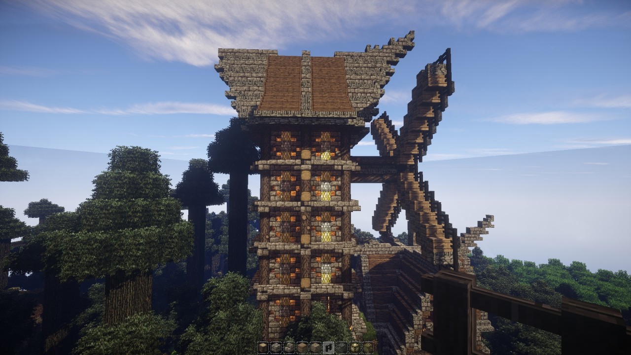 Hill Side Village Minecraft Map