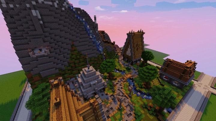 Peaceful Village || Minecraft Map
