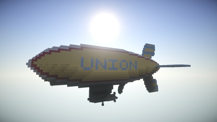 Union Blimp Minecraft Map