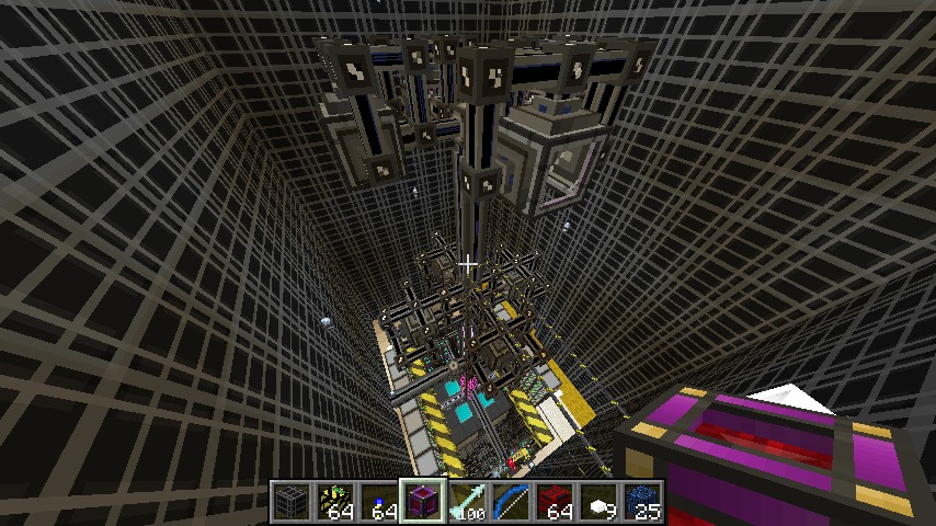 Modern mountain lab Minecraft Map