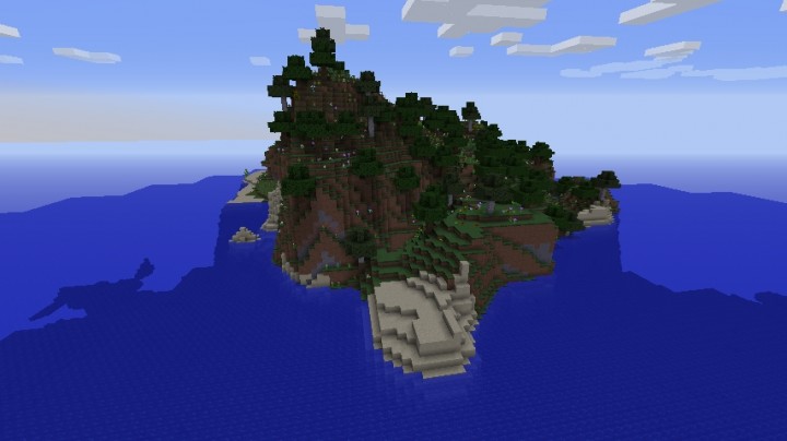 Big Survival Island by MChero145 Minecraft Map