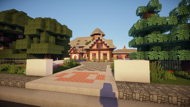 Jordan Belforts Mansion From Wolf Of Wall Street Minecraft Map