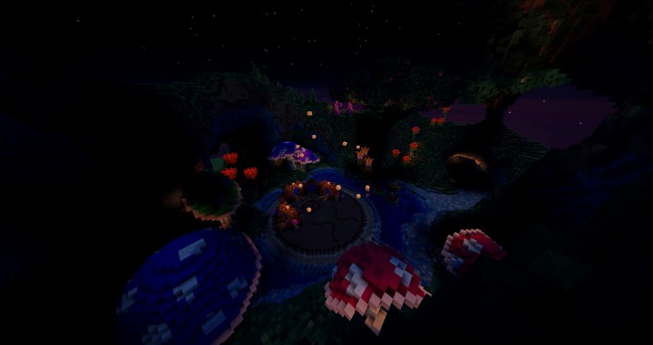 [Qrillian Faction Builds] Pixie Garden, Fantasy Design Minecraft Map