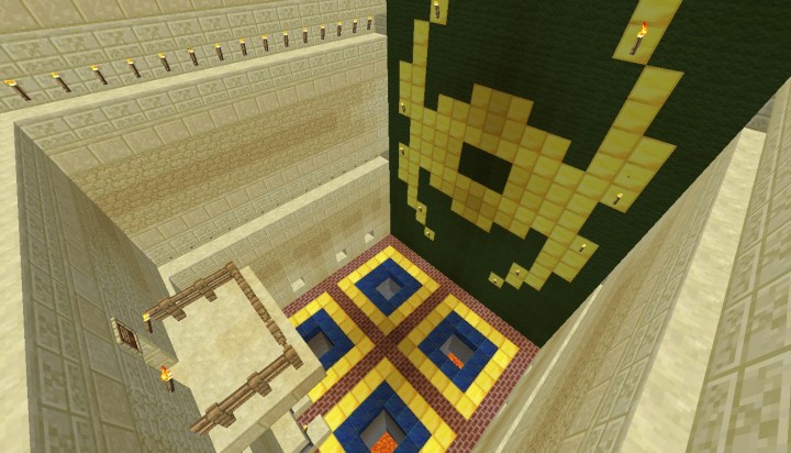 Pyramid of the Brotherhood Of Two Moons Minecraft Map
