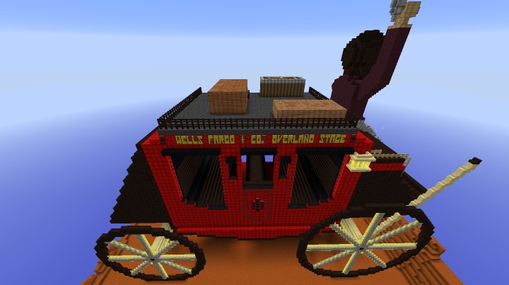 Stage Coach / Wild West Minecraft Map