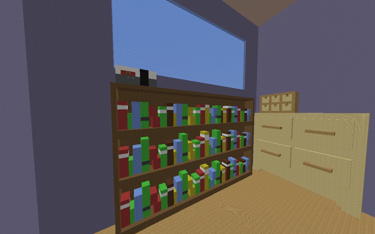 Giant Room #1 (Bedroom) Minecraft Map