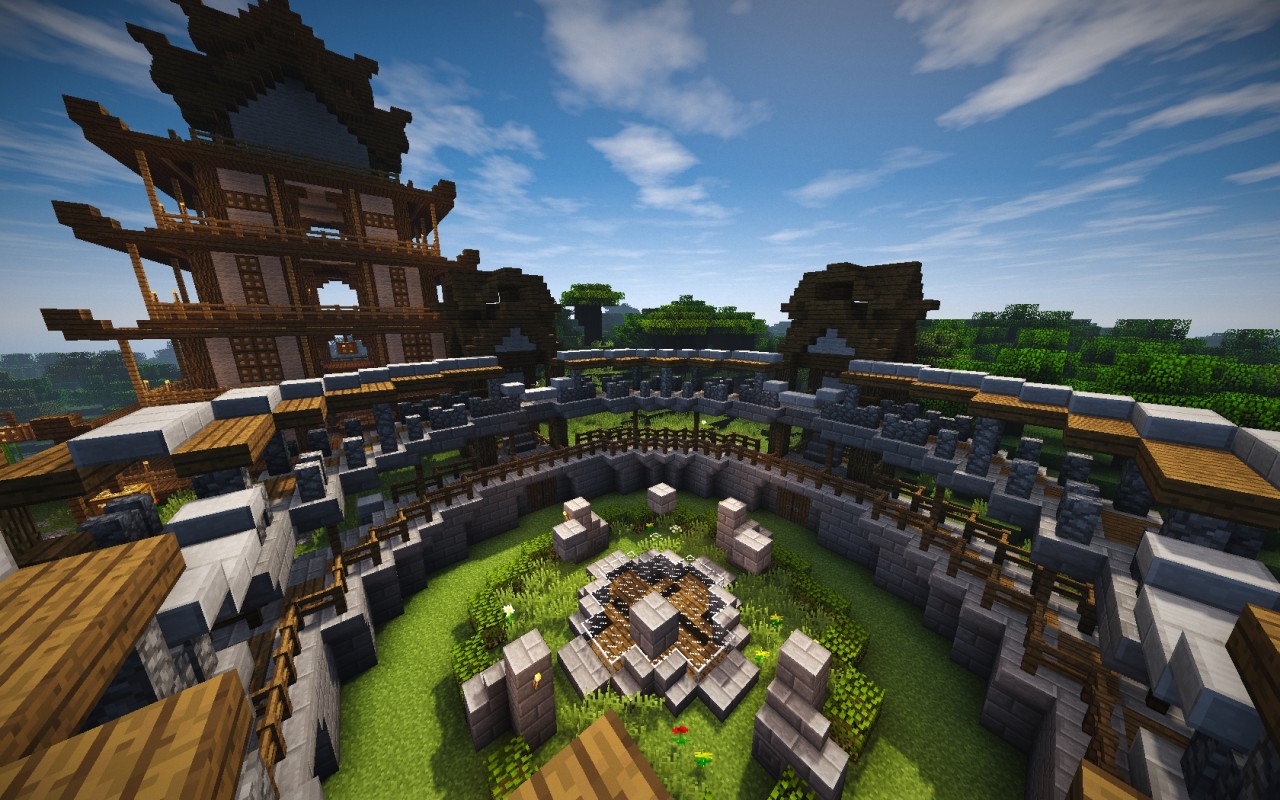 Chinese Spawn 1.8 Minecraft Map