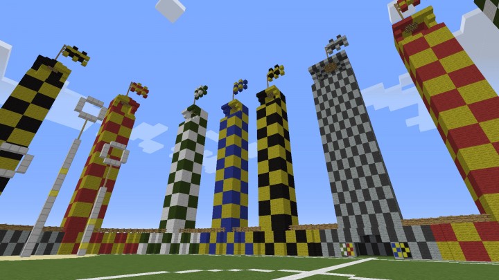 Minecraft Quidditch Stadium Minecraft Map