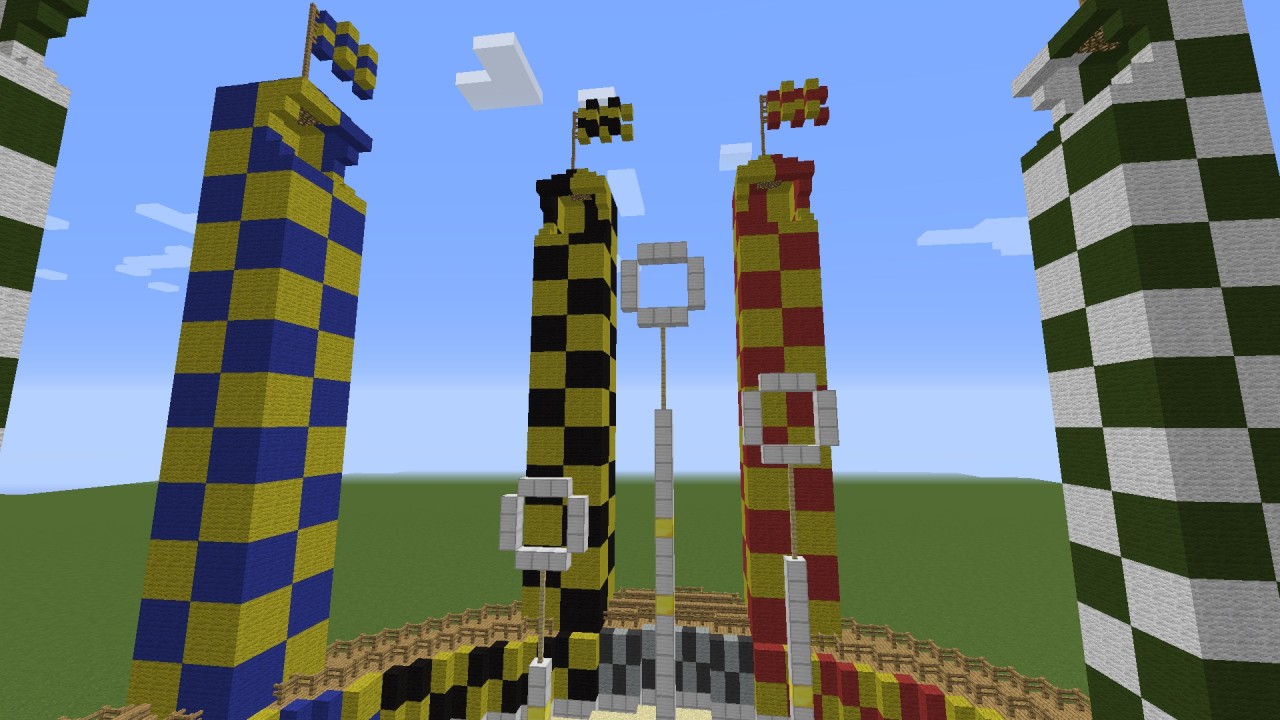 Minecraft Quidditch Stadium Minecraft Map