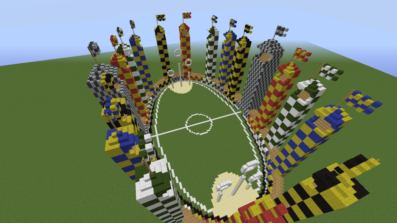 Minecraft Quidditch Stadium Minecraft Map