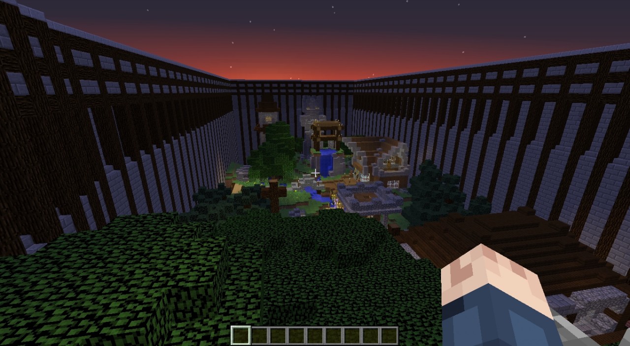 PvP Lobby and Arena on my Server Minecraft Map