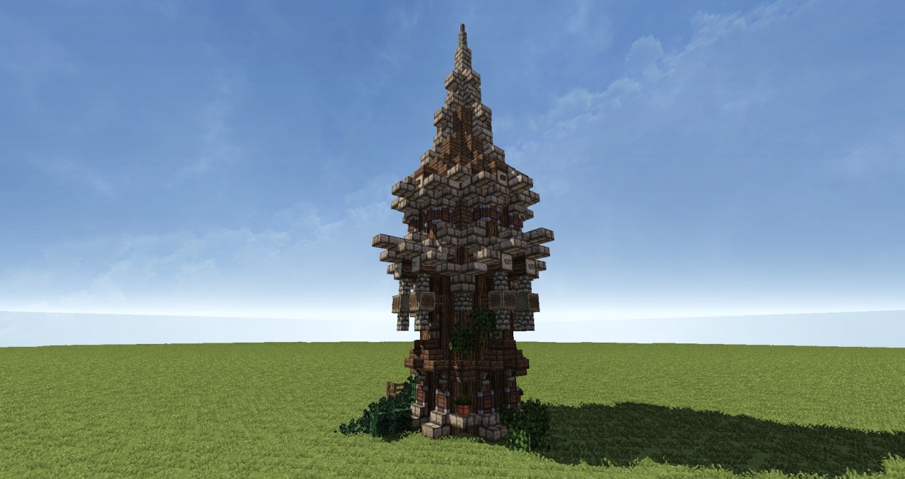 Let's Build series #1 Mage tower Minecraft Map