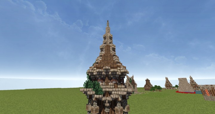 Let's Build series #1 Mage tower Minecraft Map