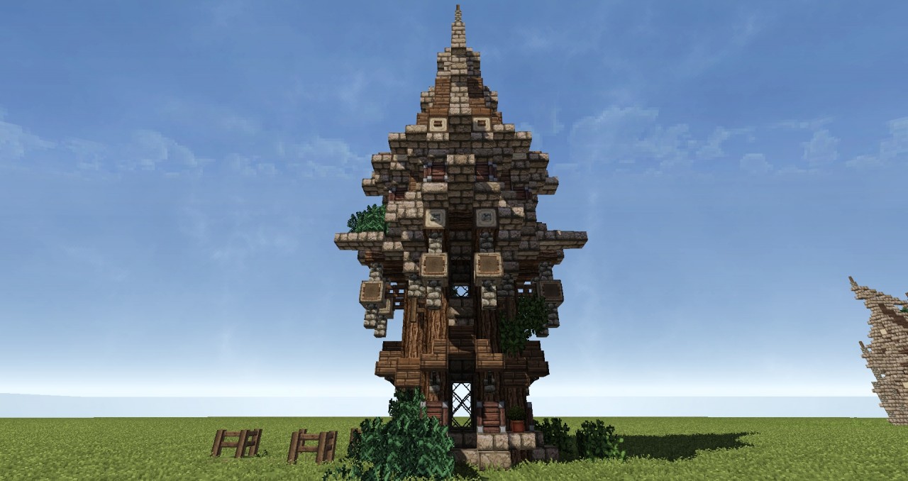 Let's Build series #1 Mage tower Minecraft Map