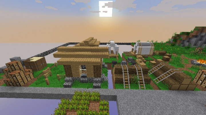 Medieval City Generator Minecraft Map