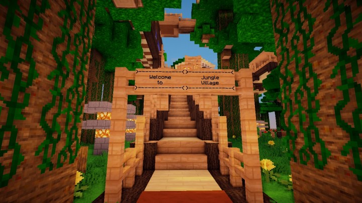 [ JunVille ] 1.7.10 Minecraft Map