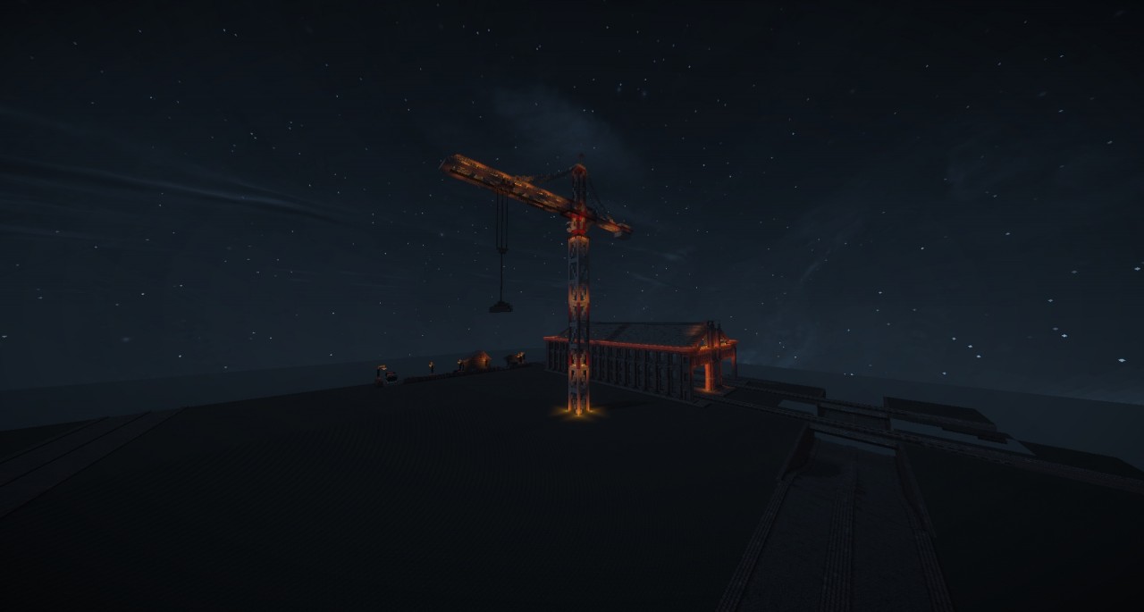 [32BW] Construction Crane Minecraft Map