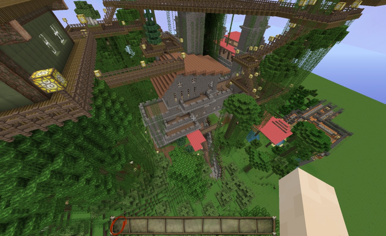 Treehouse Castle Minecraft Map
