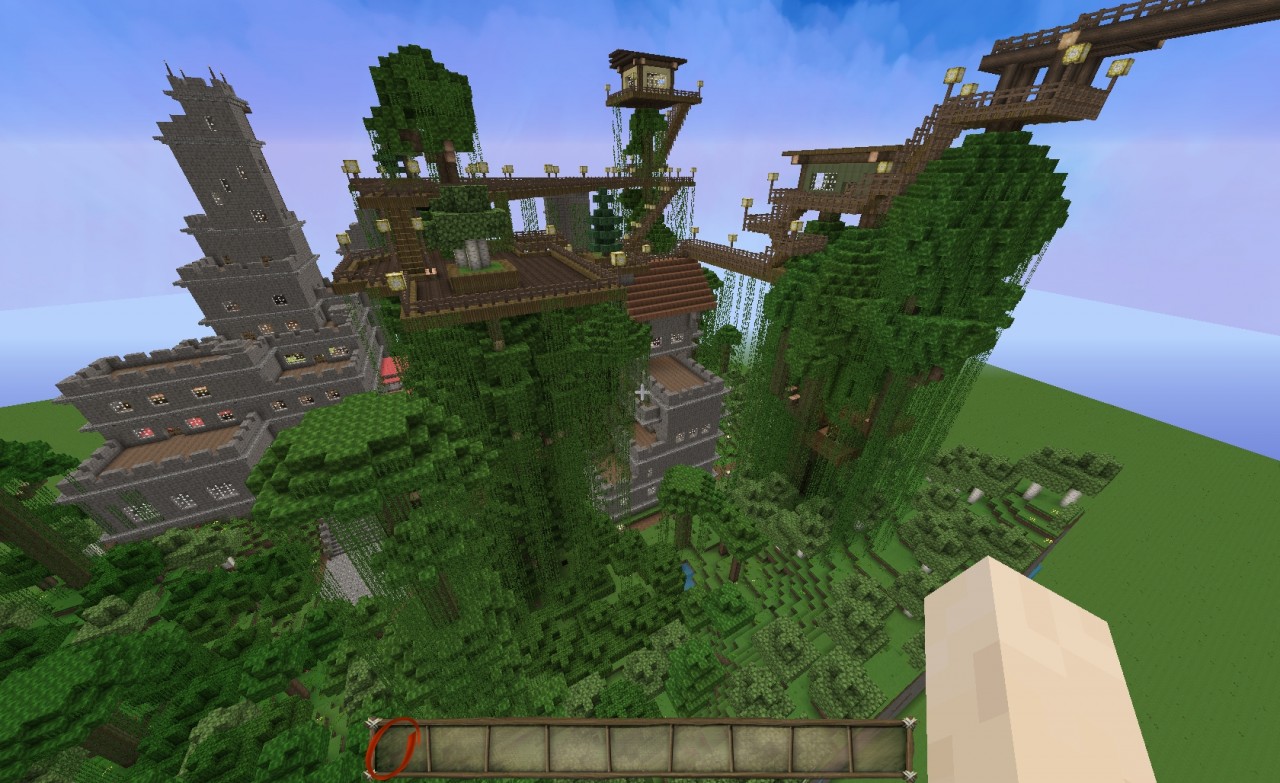 Treehouse Castle Minecraft Map