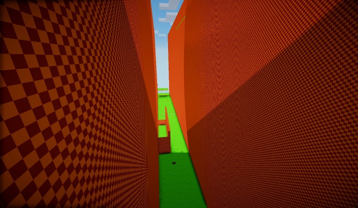 My Sonic adventure map with the sonic the hedgehog mod Minecraft Map